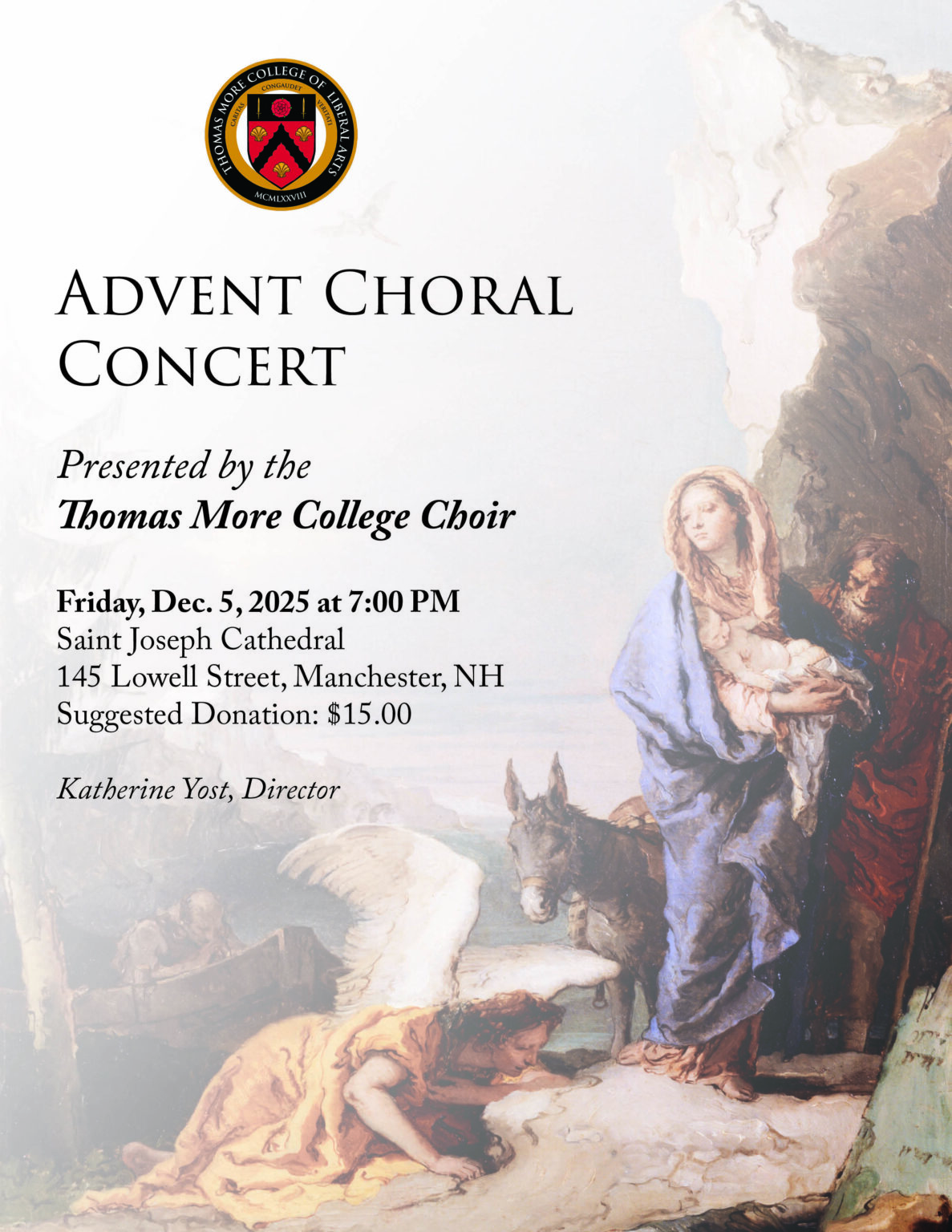 TMC Choir Advent Concert: Friday, December 5, 2025 | Thomas More College