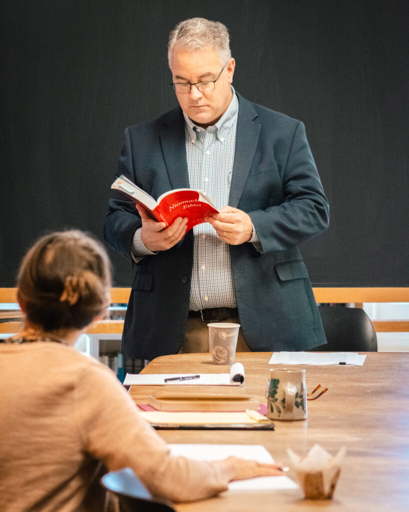 An Interview with Visiting Chair Dr. Matthew Walz | Thomas More College